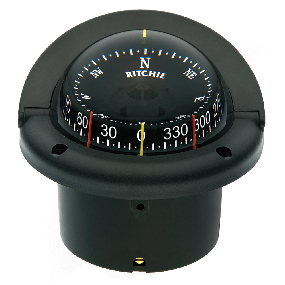 Ritchie HF-743 Helmsman Combidial Compass - Flush Mount - Black - New ...